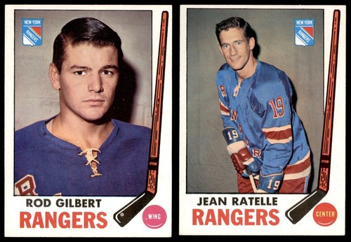1969-70 Topps New York Rangers Near Team Set 6 - EX/MT 3810532 (10 / 11 ...