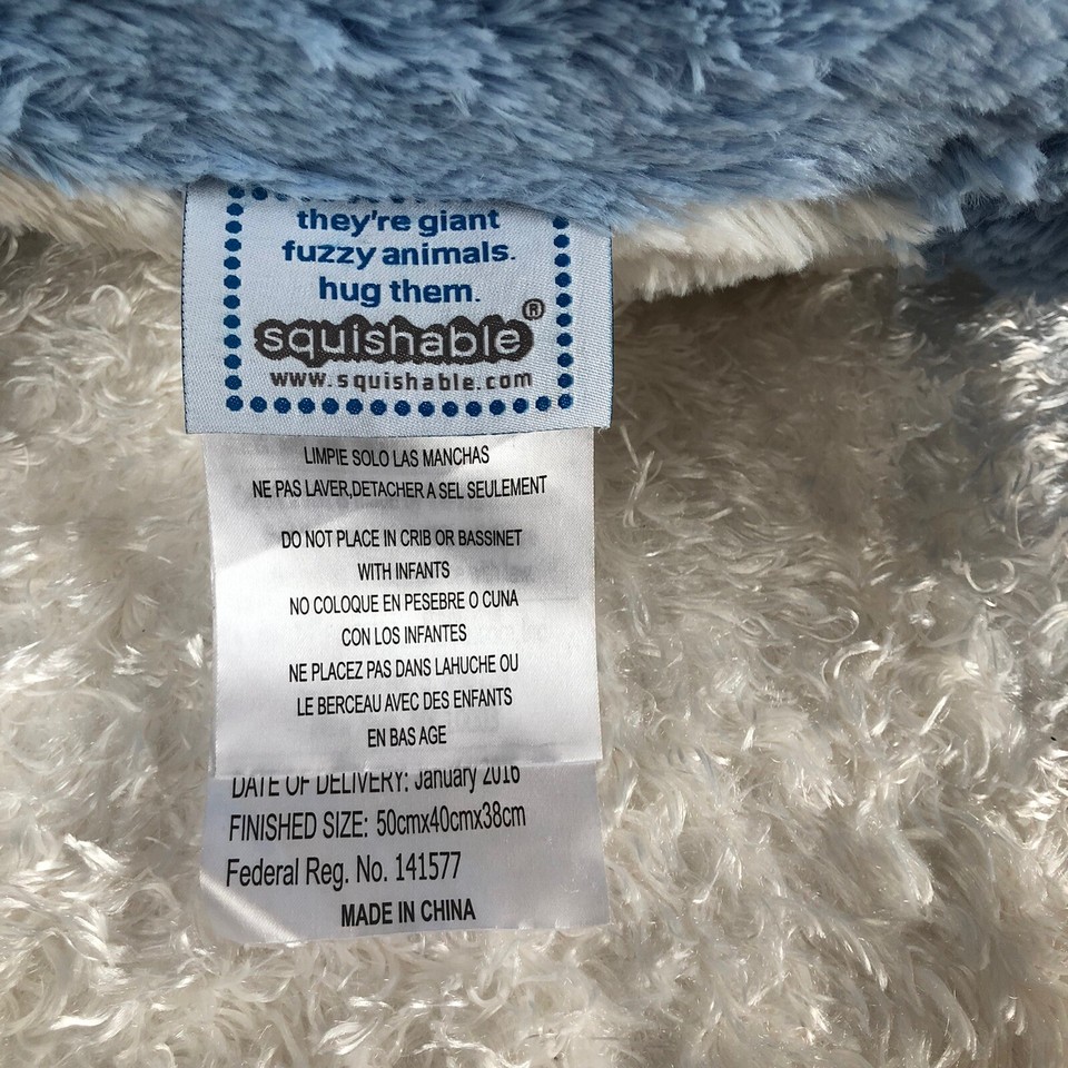 Squishable Dolphin II Aqua Blue Marine Pillow Plush Stuffed Animal ...