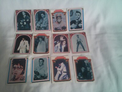 Vintage 1978 Boxcar Enterprises Inc Elvis Trading Cards - Set of 43 of ...