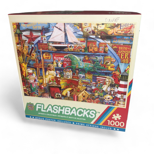 Master Pieces Flashbacks Antiques & Collectibles 1000-Piece Puzzle As ...
