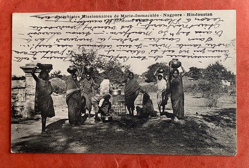 cpa Inde NAGPORE (Hindoustan) - Les Porteuses d’eau - Mission Marie ...