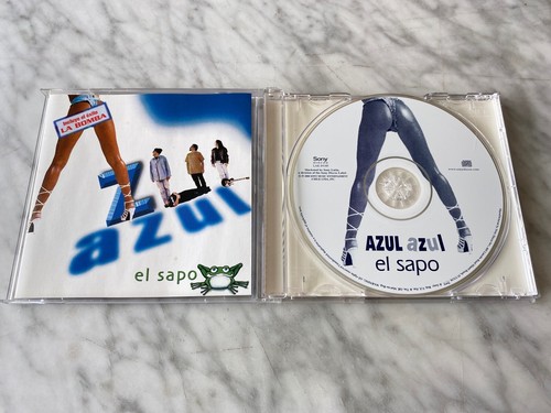 Azul Azul El Sapo CD ORIGINAL 2000 SONY Discos La Bomba Remix BONUS ...