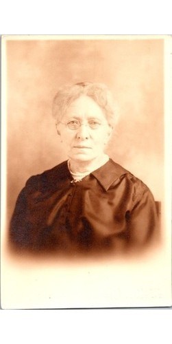 1900s Cabinet Card Postcard Lady with Spectacles & Pearl Necklace ...
