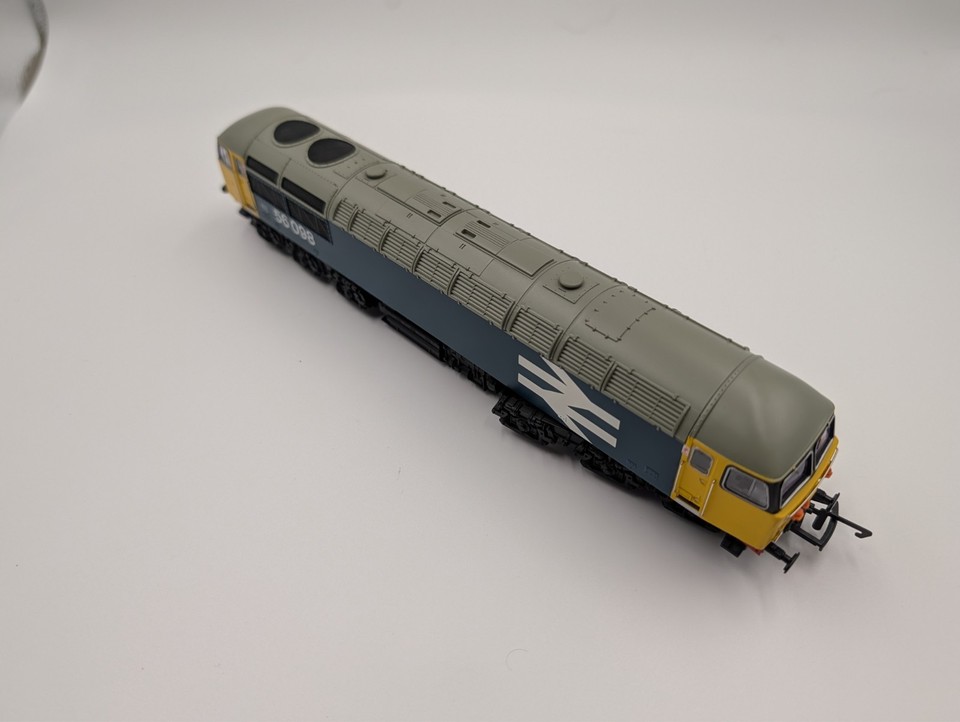 Hornby OO Gauge R2235E Class 56 co-Co Diesel Loco BR Blue 56098 Boxed ...