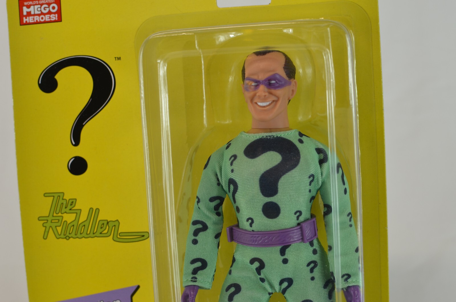 Mego Heroes DC The Riddler 8" Action Figure - 14 Point Articulation for ...