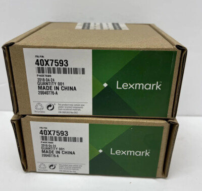 Lot 2 Lexmark 40X7593 Paper Pick Roller MS310 MS410 MS510 MS610 MX510 ...