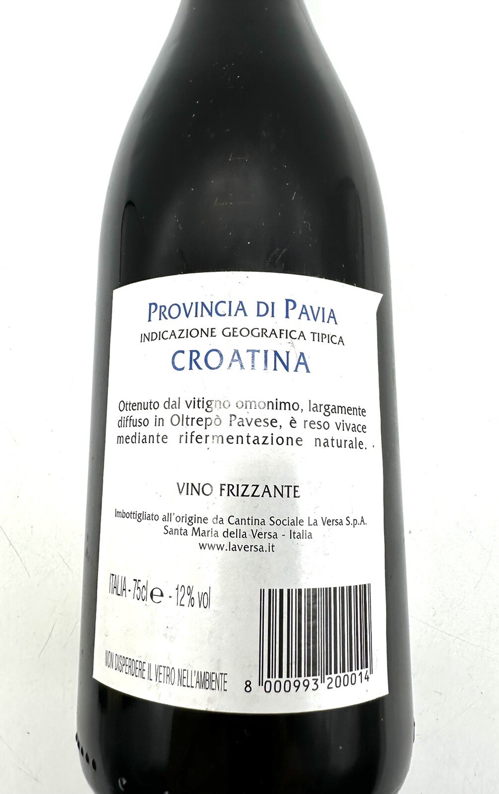 Vino Frizzante Rosso Croatina La Versa 75cl 12% | eBay UK