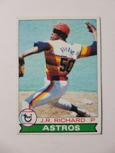 J.R. RICHARD 1979 TOPPS BASEBALL CARD #590 HOUSTON ASTROS | eBay