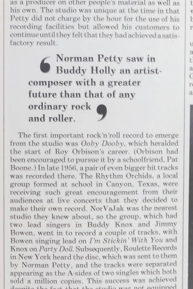 The Buddy Holly Story By John Tobler Book 1979 Rock Musician Biography ...