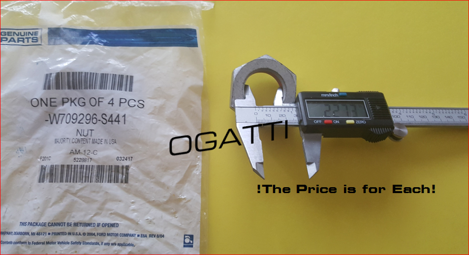 2010-2016 Ford F-250-450 E-250 OEM Genuine Steering Gear Pitman Arm Nut ...