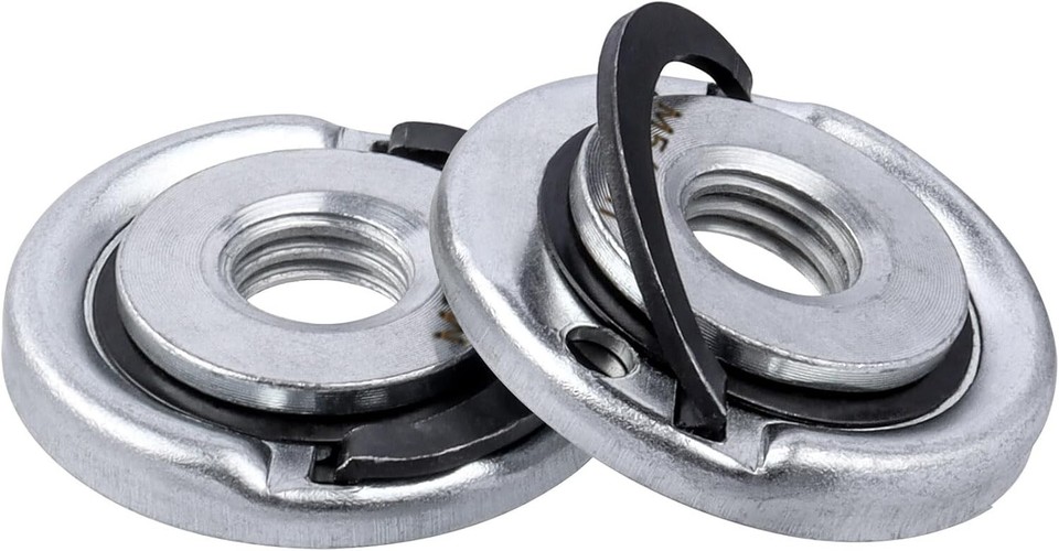 2Pcs Quick Change Angle Grinder Flange Nuts 5/8-11 Grinder Nut ...
