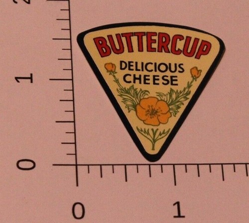 Vintage Buttercup Delicious Cheese label | eBay