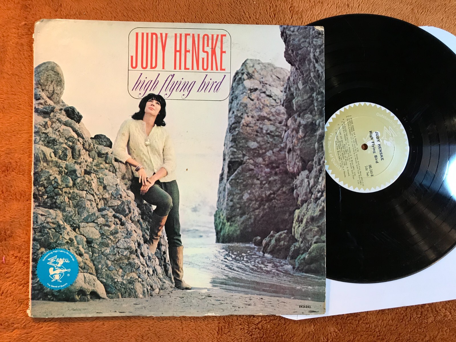 High Flying Bird Judy Henske 1963 Vinyl Elektra Rec LP 1st Pr Mono ...