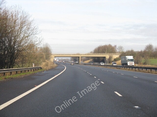 Photo 6x4 M69 Motorway - B4114 Overbridge Bramcote/SP4088 c2009 | eBay UK