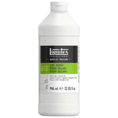 5032 Professional Glanz Gel Medium und Firnis für Acrylfarben, erhöht ...