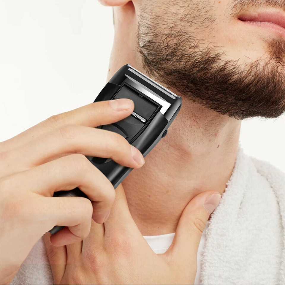 Men's USB Electric Shaver Trimmer Razor Hair Beard Shaving Machine ...