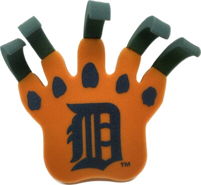 Vintage Detroit Tigers Baseball Foam Finger Hand/Paw MLB | eBay