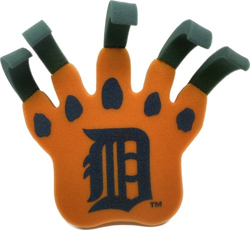 Vintage Detroit Tigers Baseball Foam Finger Hand/Paw MLB | eBay
