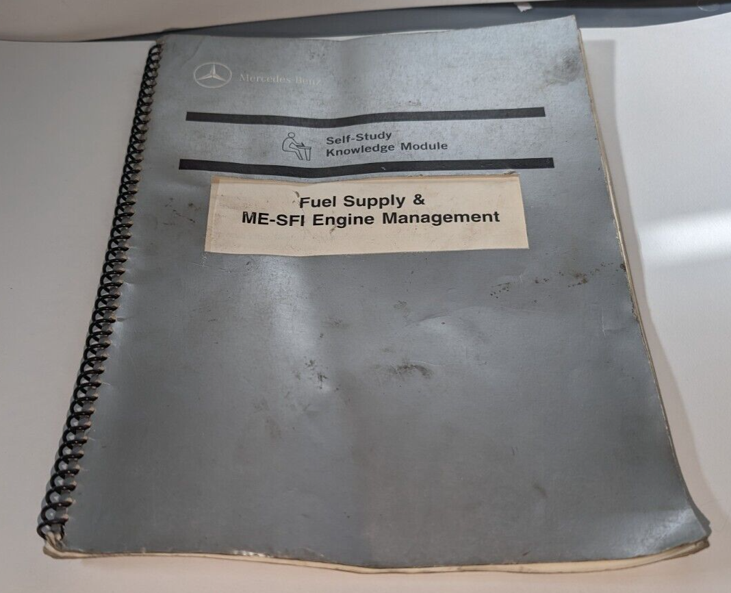 1999 Mercedes Fuel Supply ME-SFI Engine Management Service Reference ...