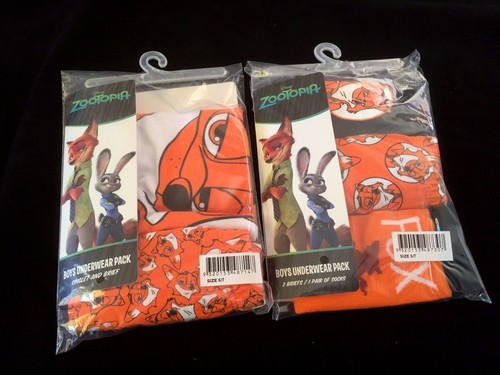 Pack Of 5 Boy's Underwear Singlets Socks Brief / Undies Vest Disney ...