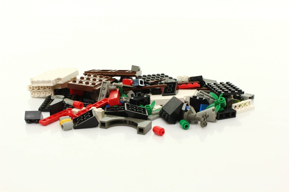 Lego Ninja Set 6083-2 Samurai Stronghold 100% complete vintage rare ...