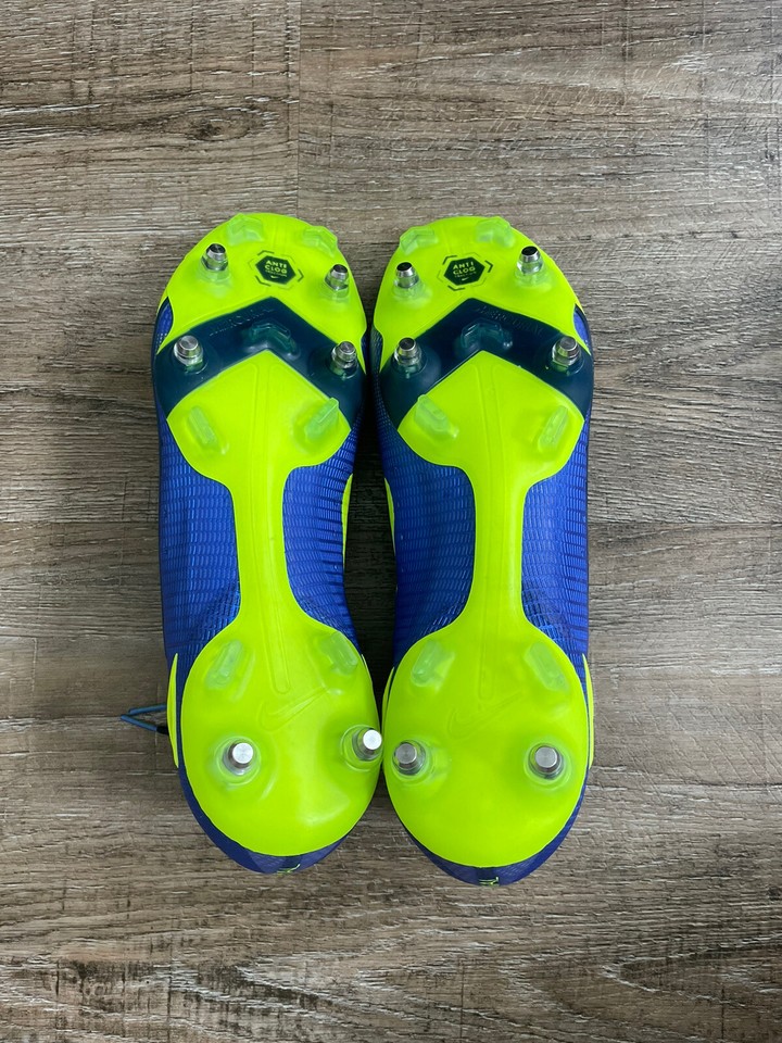 Nike Vapor 14 Elite SG Pro AC Soccer Cleats Sapphire Volt Men’s Sz 13 CV0988-575 | eBay