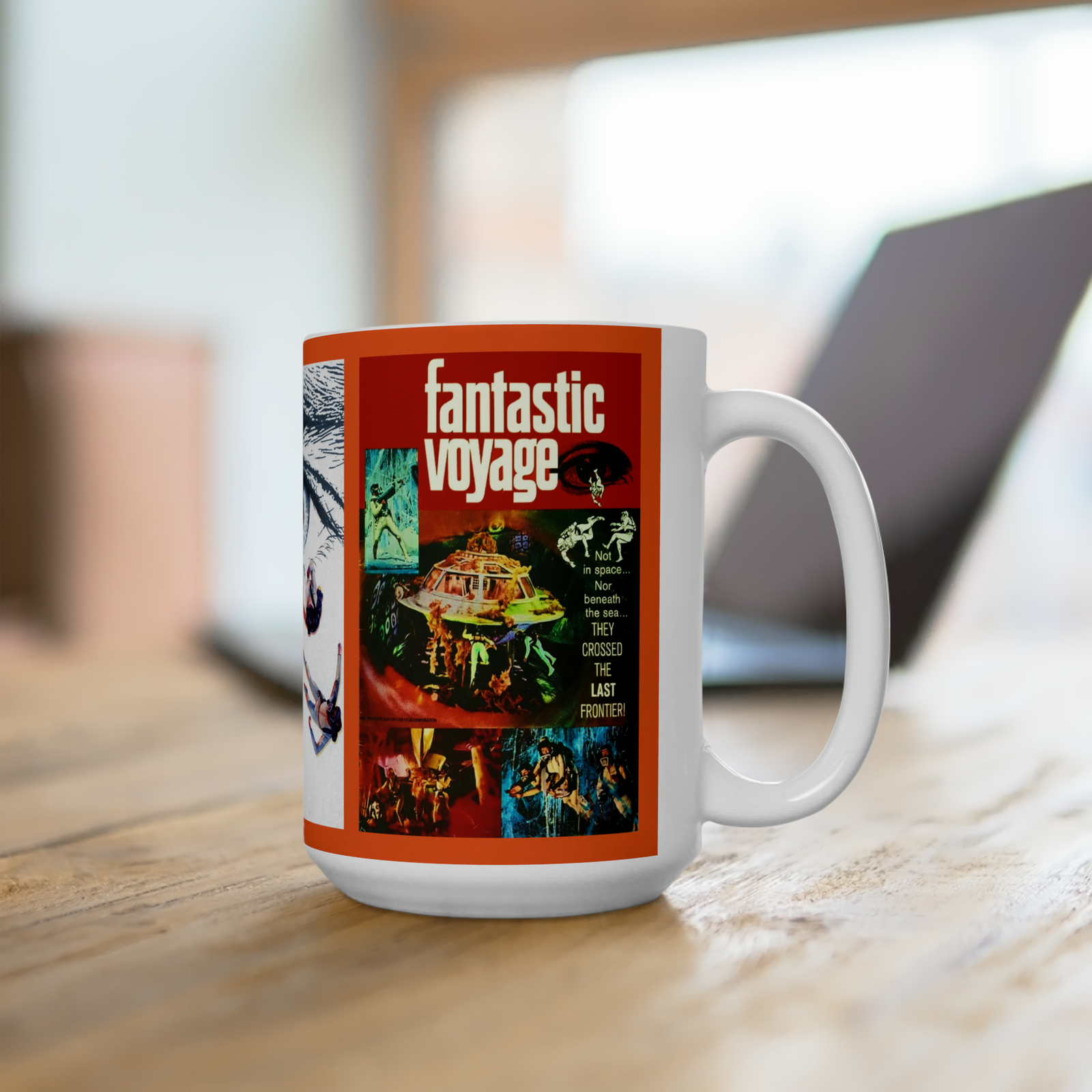 Fantastic Voyage (1966) 15oz Mug Sci-Fi Sub Fantasy Stephen Boyd Raquel ...