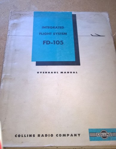 Rockwell Collins FD-105 Integrated Flight System Overhaul manual | eBay