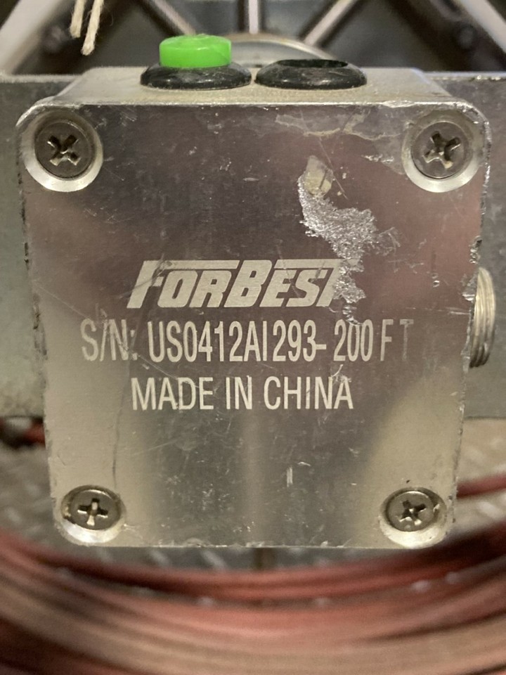 Forbest Sewer/Drain Camera Cable Reel w/ Footage Counter 100ft ...