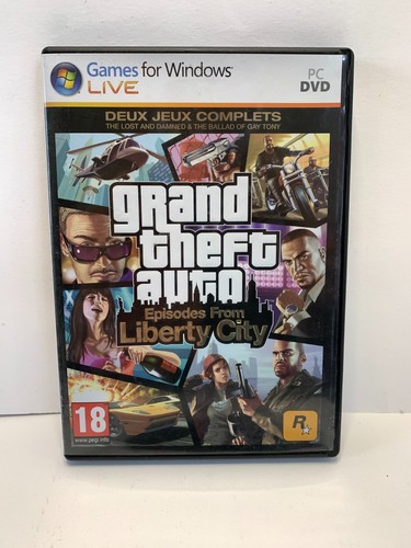 Jeu PC GTA Grand Theft Auto Episodes From Liberty City 2CD Complet | eBay