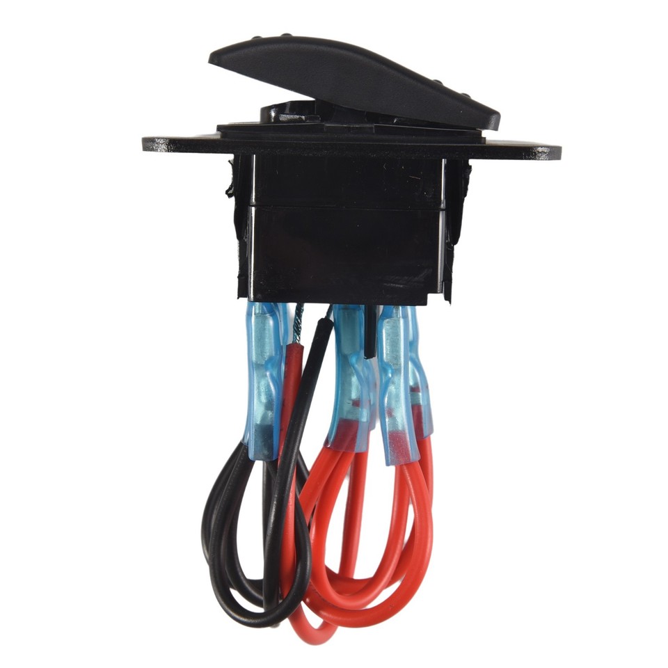 2 Gang Rocker Panel 5Pin on Off Pre-Wired Rocker Switche Panel for ...