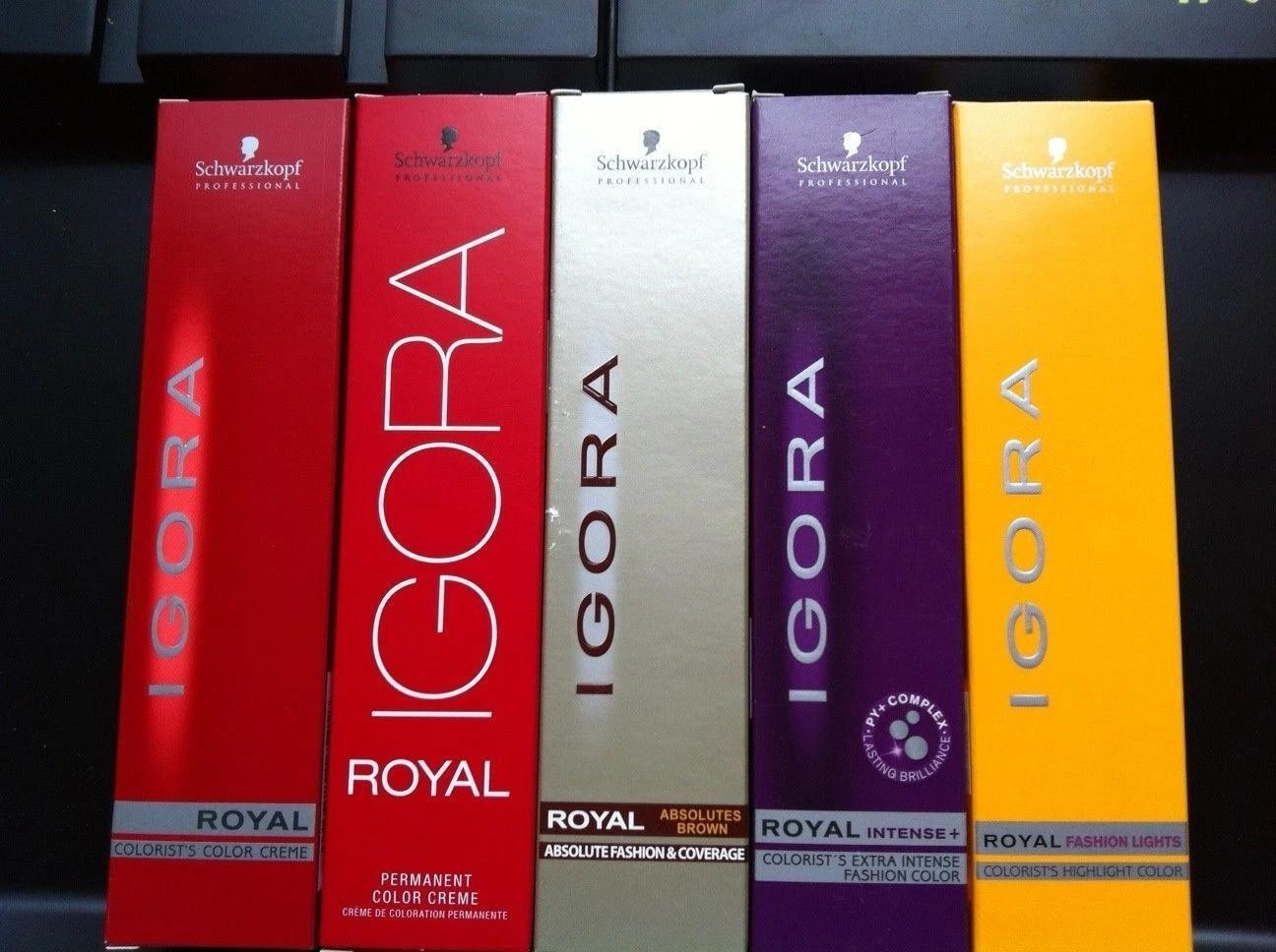choose Quantity Schwarzkopf Igora Royal Permanent Hair Color 60ml | eBay