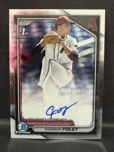 2024 Bowman Draft Connor Foley Chrome Prospect Auto 1st #CPA-CF | eBay