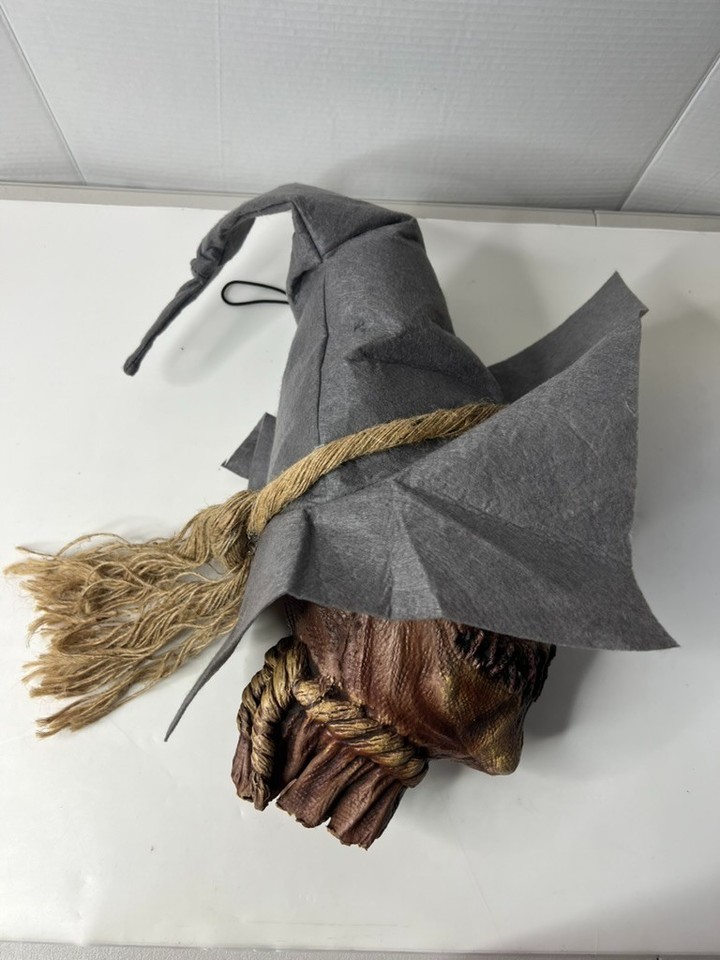 Spirit Halloween Hanging Scarecrow Head Light Up Prop BROKEN 2017 | eBay