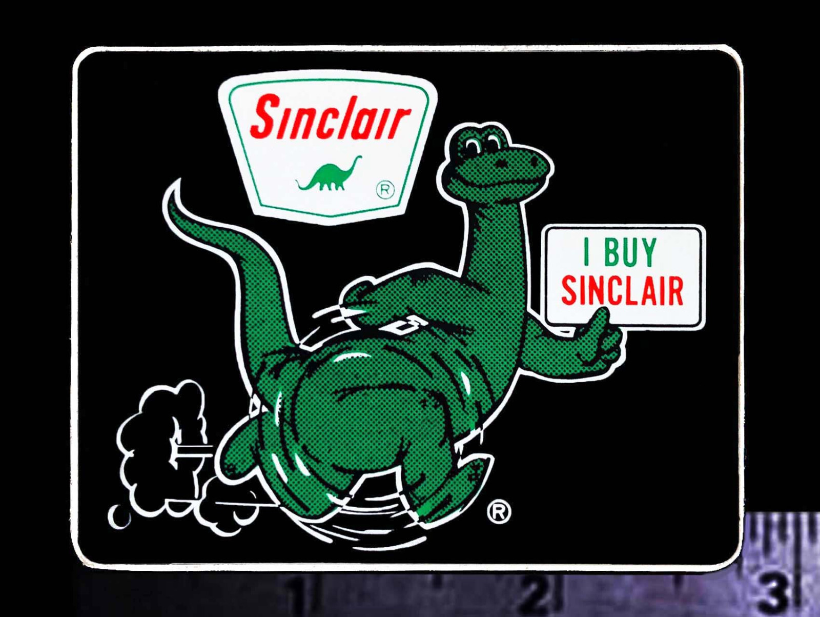 SINCLAIR - I Buy Sinclair - Original Vintage 1970's Racing Decal ...