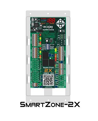 HVAC Zone Control Panel SmartZone-2X 2 Zone damper control universal ...