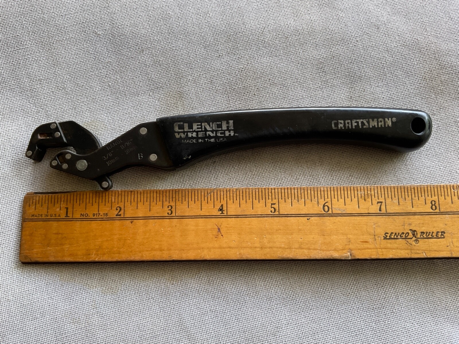 Craftsman 8" Clench Wrench 42308 (made in Usa) for sale online | eBay