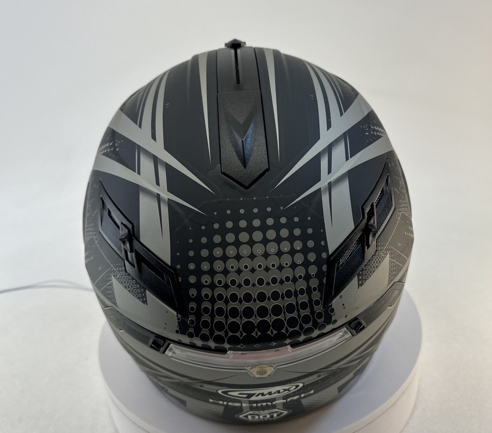 G-MAX HELMETS 72-6246M FULL FACE SNOW HIGHMARK HELMET BLK SIL SIZE M | eBay
