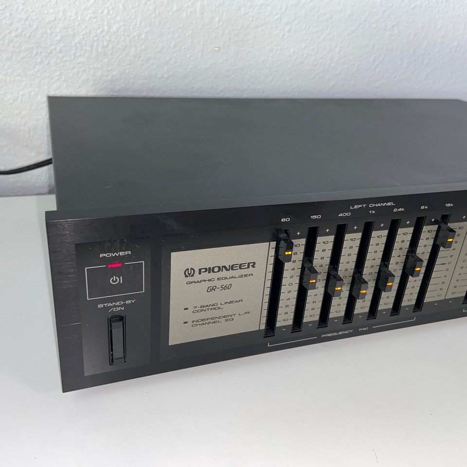 Pioneer 7 Band Equalizer Model GR-560 | eBay