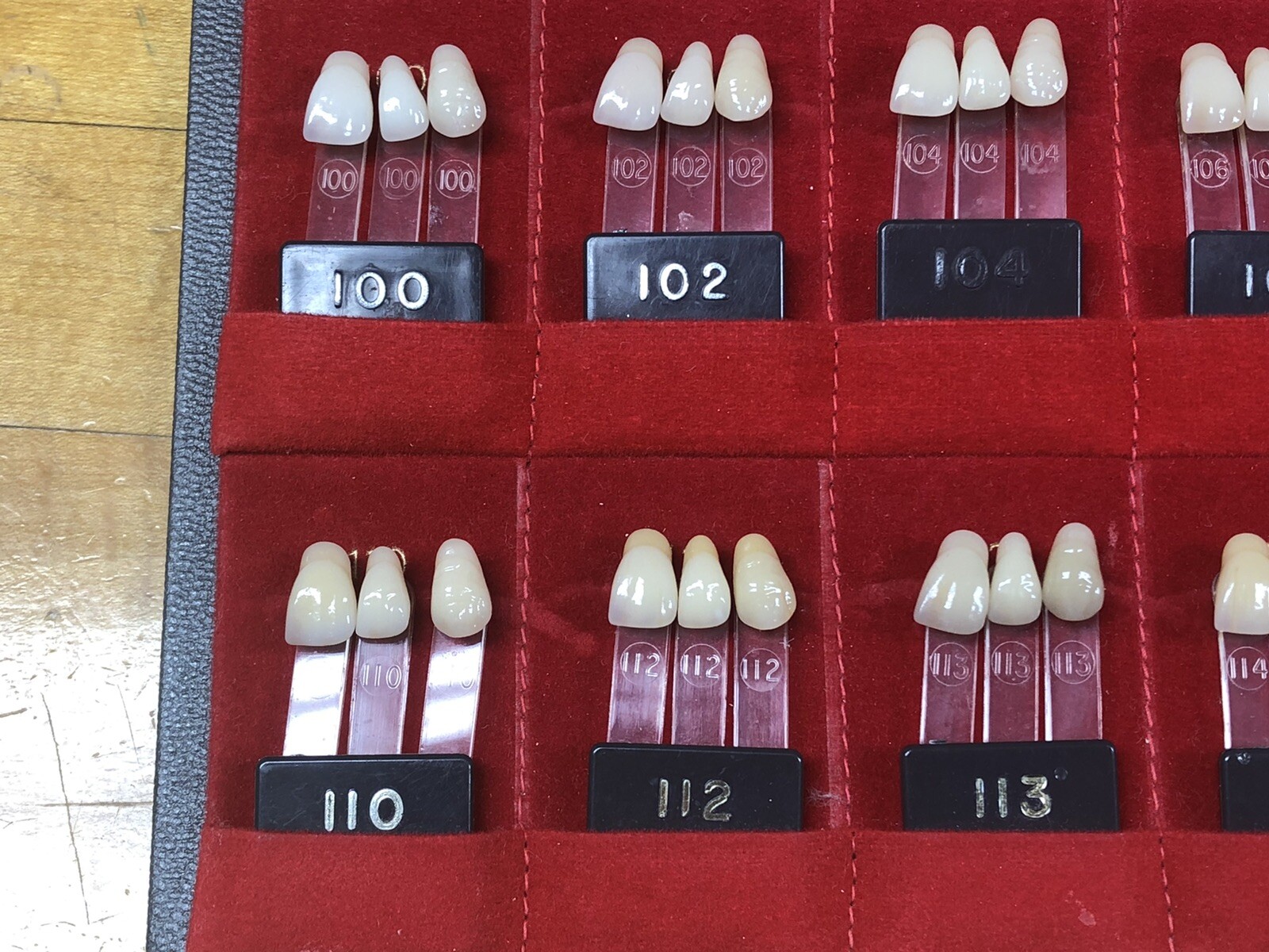 Vintage Trubyte Bioblend Blend Selector Dental Shade Guide | eBay