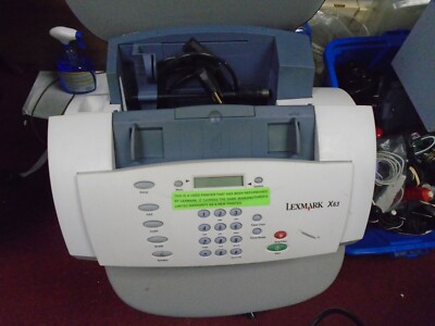 Lexmark X63 Printer/Copier/Fax/Scanner | eBay