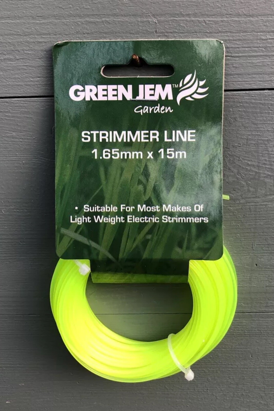 TRIMMER LINE 1.65mm X 15m ELECTRIC GRASS WEED CUTTER WIRE STRIMMER | eBay