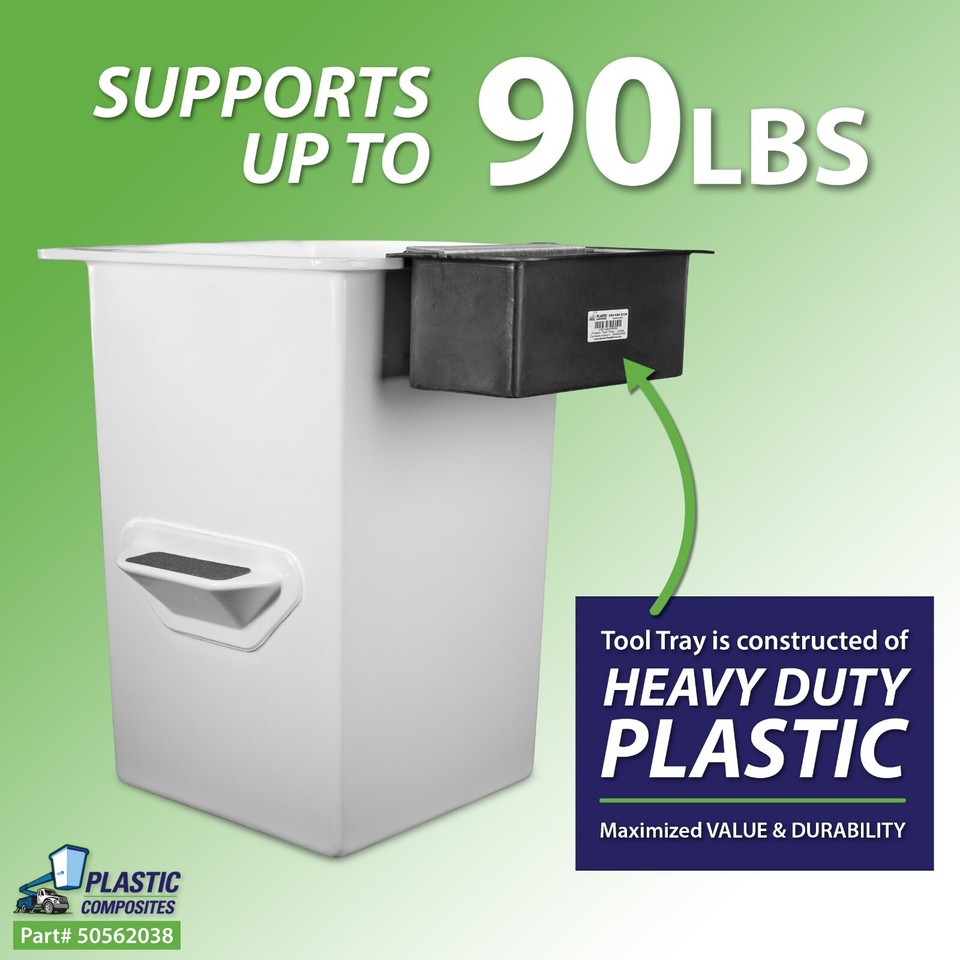 Bucket Truck Parts HEAVY DUTY Plastic Tool Tray (Outside Mount) | eBay