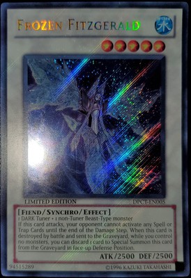 Yugioh 2011 Frozen Fitzgerald Limited Ed. DPCT-EN005 Light Play | eBay