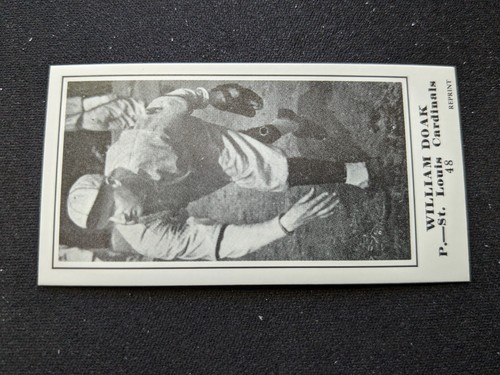 1916 Sporting News Reprint Baseball Card # 48 Bill Doak - St. Louis ...