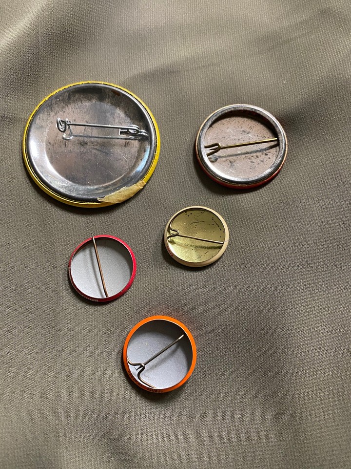 Religious Buttons Lot Of 5 Vintage pinback Buttons 1” To 2.25” Jesus ...