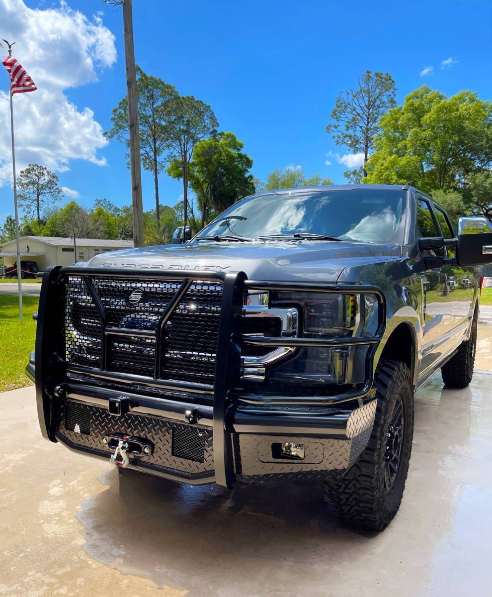 New Steelcraft HD Winch Ready Front Bumper Fits '23-'24 Ford F250 F350 ...