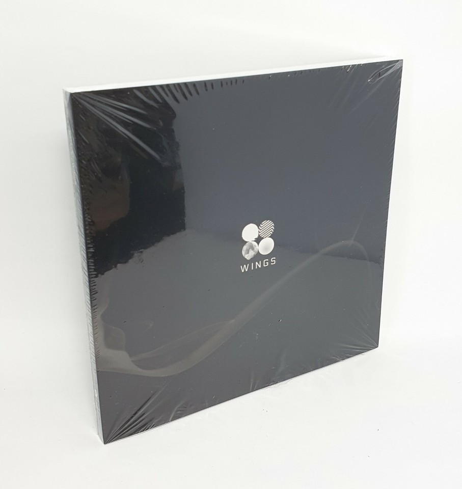 K-POP BTS 2nd Album WINGS Random Ver. CD+96p Photobook+Photocard Sealed ...