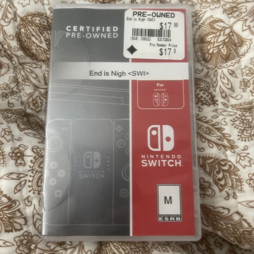 End Is Nigh (Nintendo Switch, 2017) | eBay