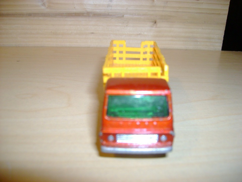 Vintage 1976 Lesney Matchbox Superfast No 71 Dodge Cattle Truck Orange ...